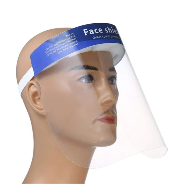 Medical Plastic Ware Anti-fog Full Face Shield With Transparent Clear ...